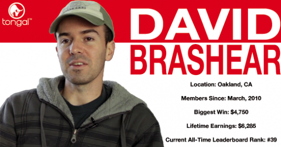 Tongaler Of The Month - David Brashear