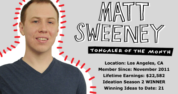 Tongaler of the Month - Matt Sweeney