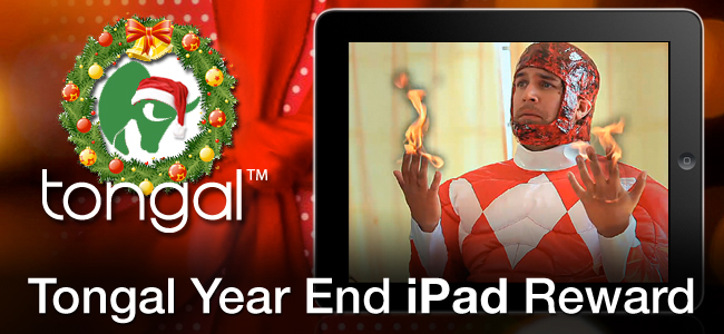 Tongal Year End iPad Reward