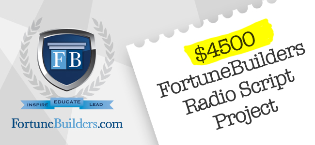 FortuneBuilders Radio Script Project on Tongal.com