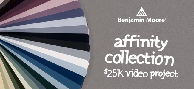 Benjamin Moore Affinity Collection Video Project on Tongal.com