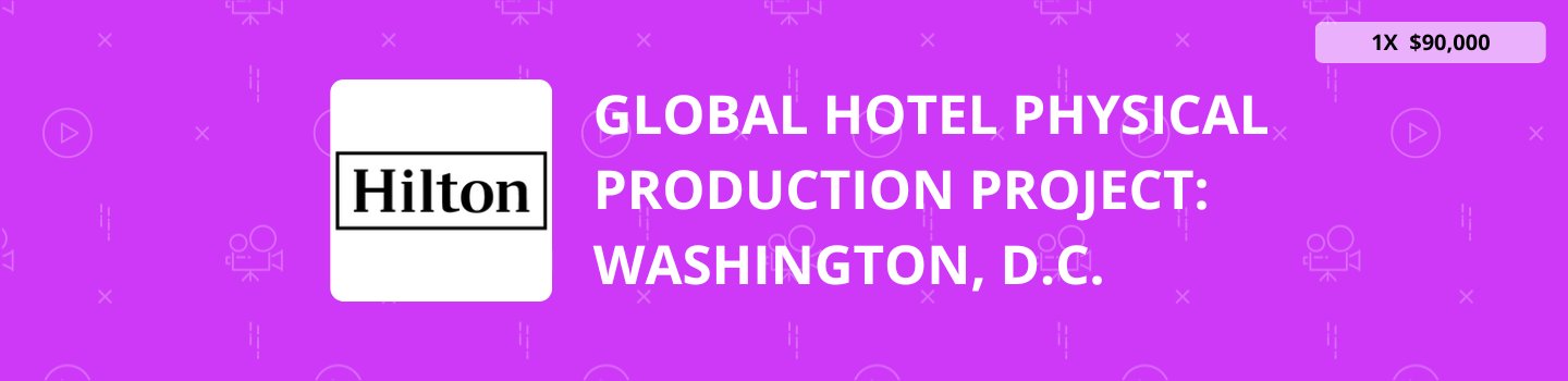 Global Hotel Physical Production Project: Washington, D.C. on Tongal.com