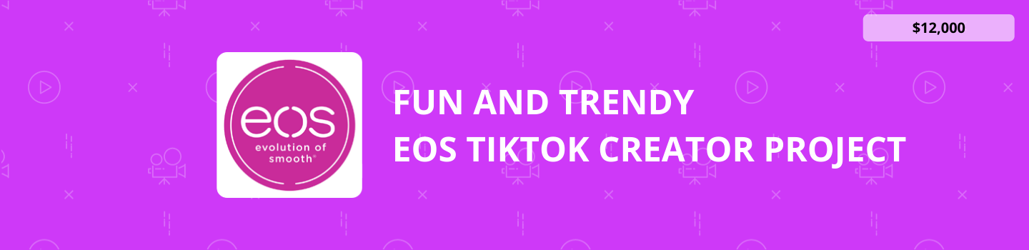 Fun and Trendy eos TikTok Creator Project on Tongal.com
