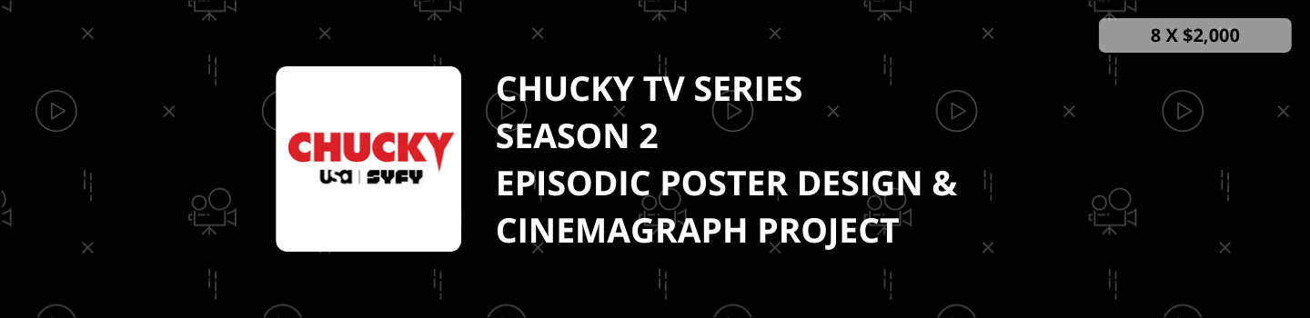 Chucky TV Series Season 2 Episodic Poster Design & Cinemagraph Project ...