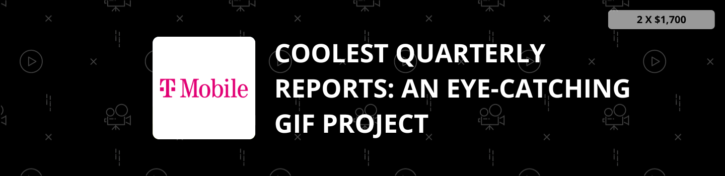 Coolest Quarterly Reports: An Eye-Catching GIF Project on Tongal.com