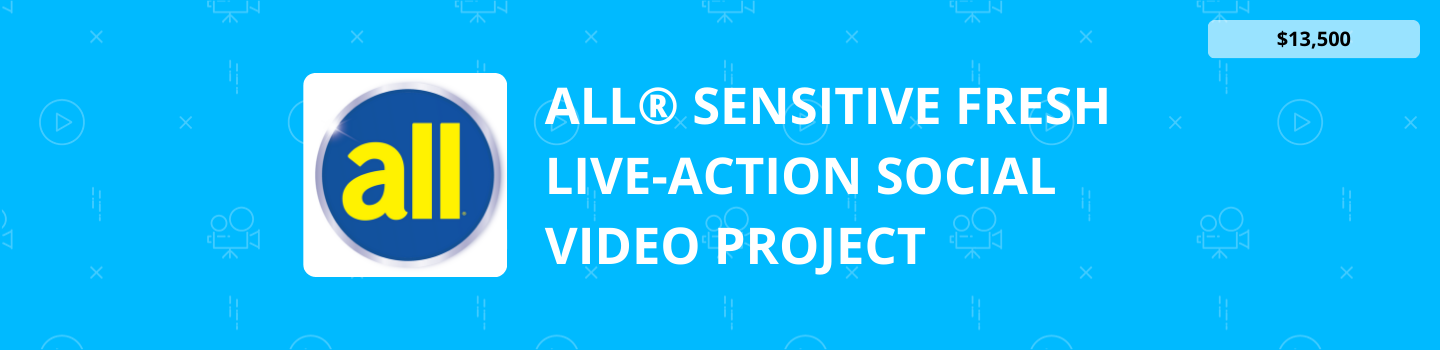 all® Sensitive Fresh Live-Action Social Video Project on Tongal.com