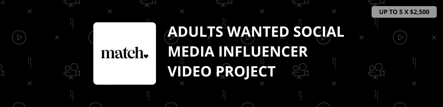 Adults Wanted Social Media Influencer Video Project on Tongal.com