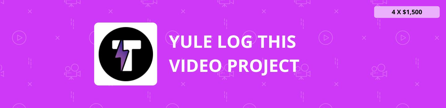 Yule Log This Video Project on Tongal.com