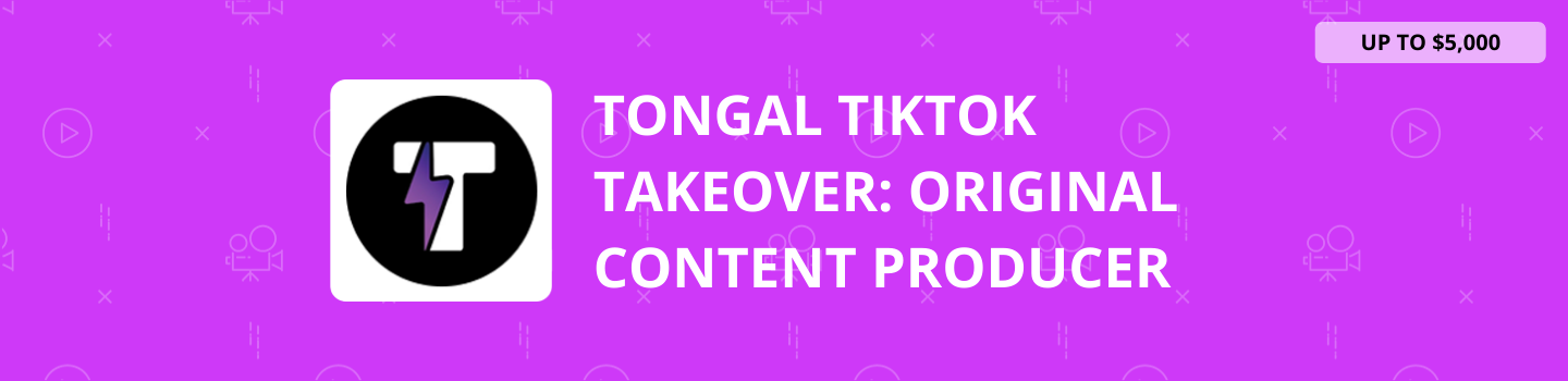 Tongal TikTok Takeover: Original Content Producer on Tongal.com