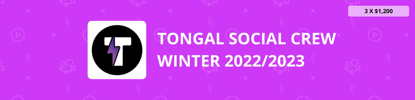 Tongal Social Crew Winter 2022/2023 on Tongal.com