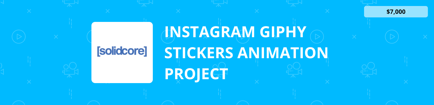 Instagram GIPHY Stickers Animation Project on Tongal.com