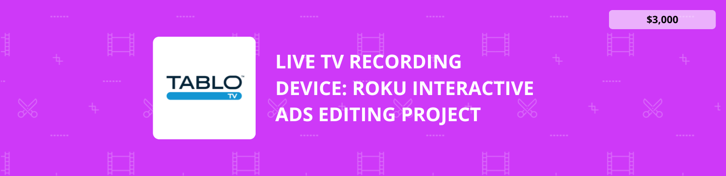 Live TV Recording Device: Roku Interactive Ads Editing Project on ...