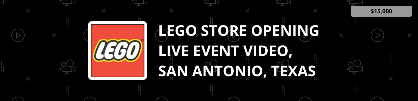 LEGO Store Opening Live Event Video Project, San Antonio, Texas on ...