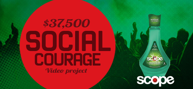 Scope Social Courage Video Project on Tongal.com
