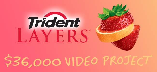 Trident Layers Video Project on Tongal.com