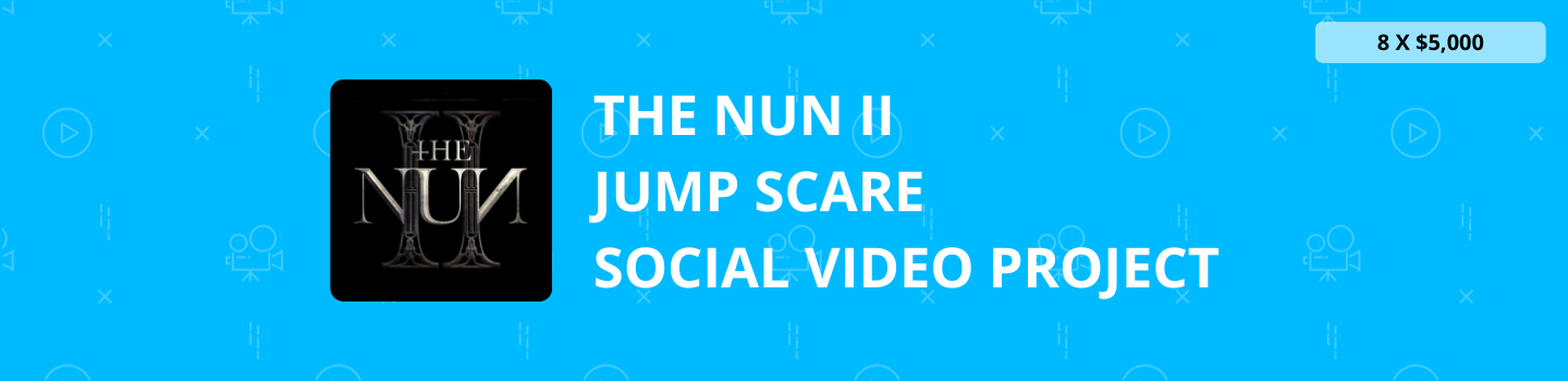 The Nun II Jump Scare Social Video Project on Tongal.com