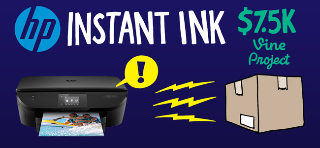 HP Instant Ink Vine Video Project on Tongal.com