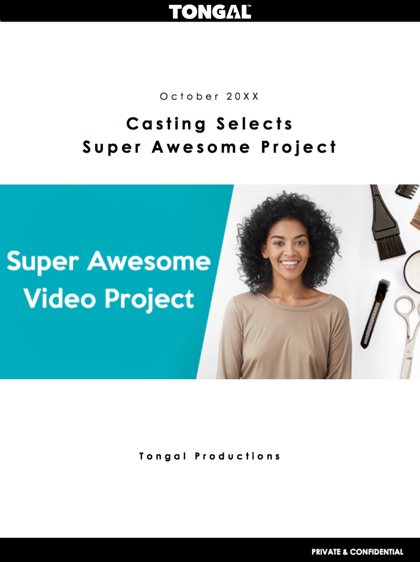 Introducing the Tongal Casting Board Template