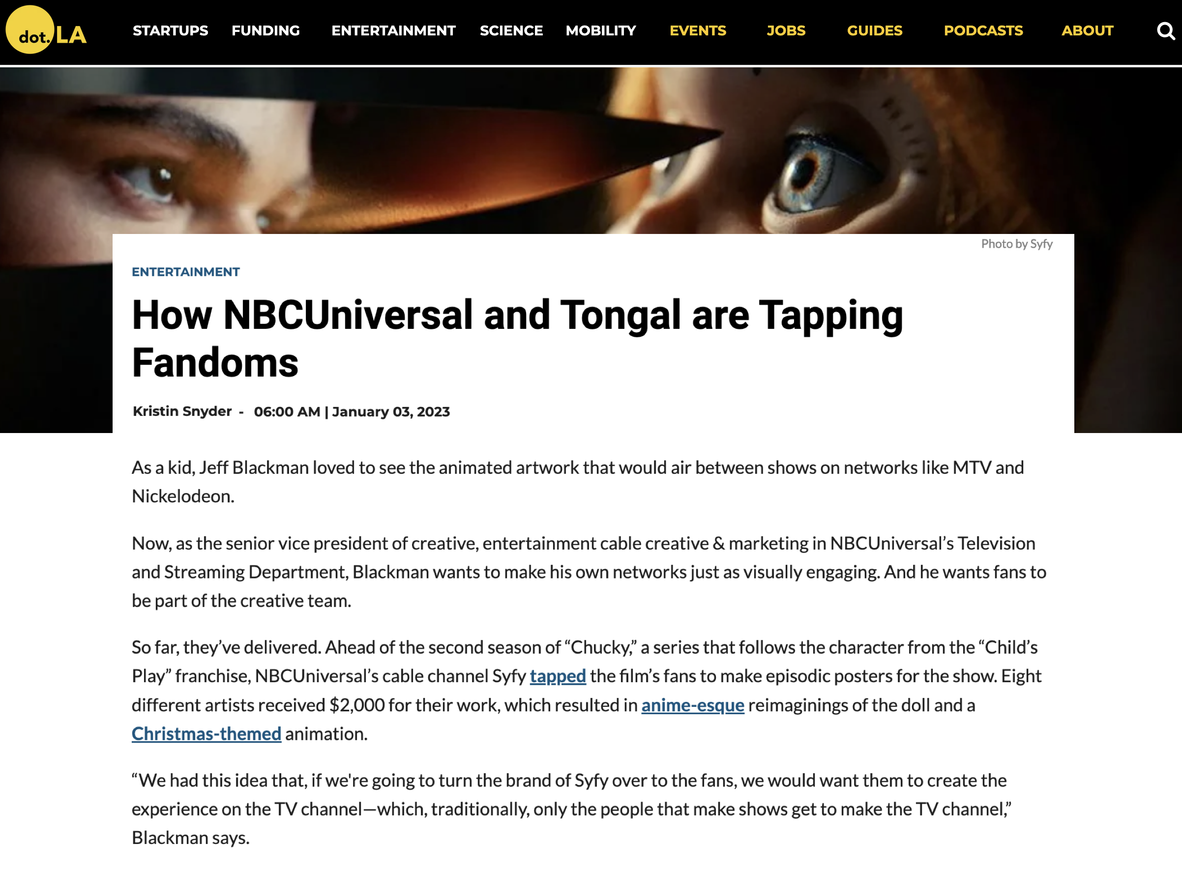 In the News | Tongal